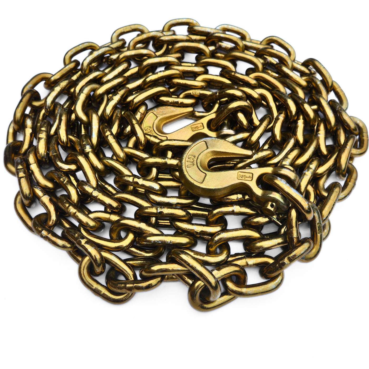 1 2 X 20 Transport Chain With Grab Hooks G70 Carolina Tarps
